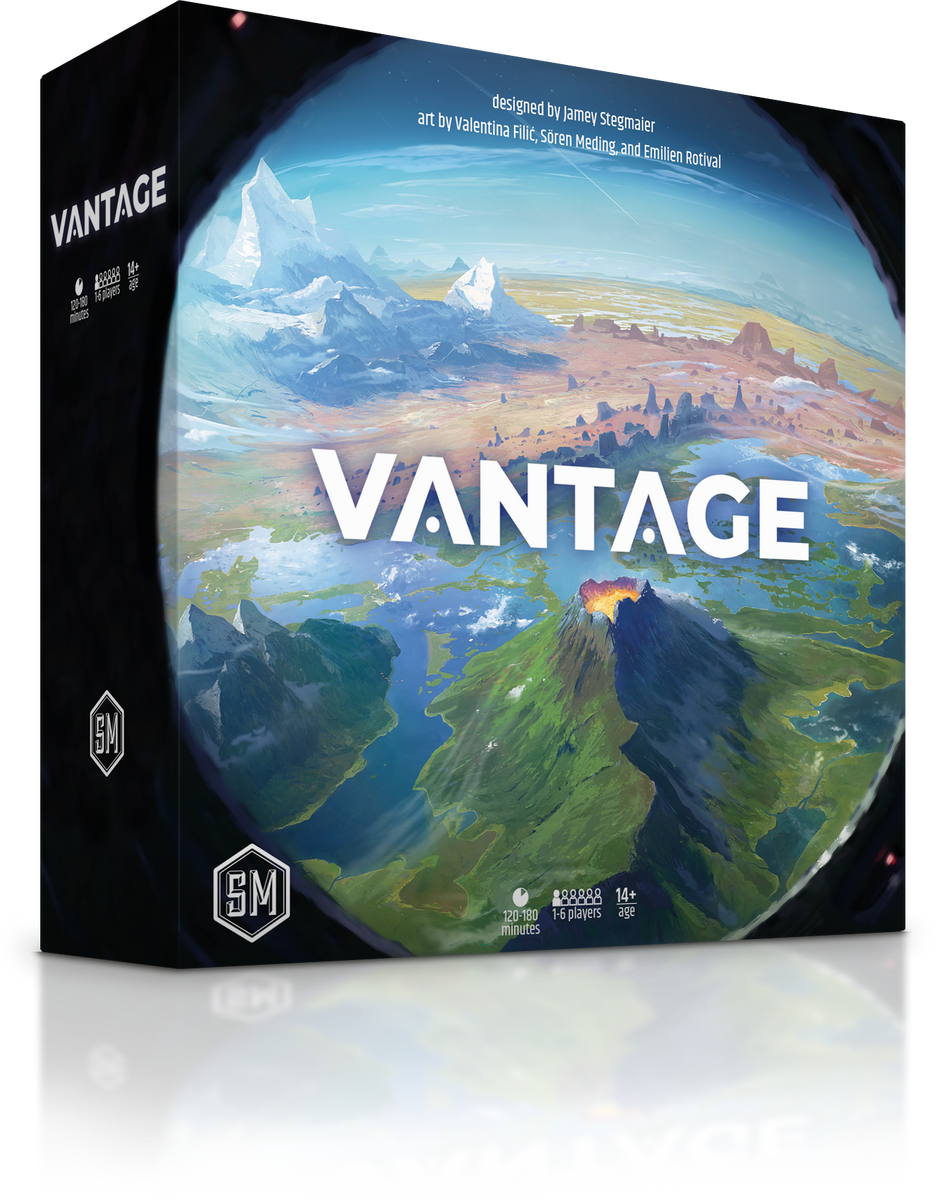 Vantage – The Hexagon Board Game Cafe