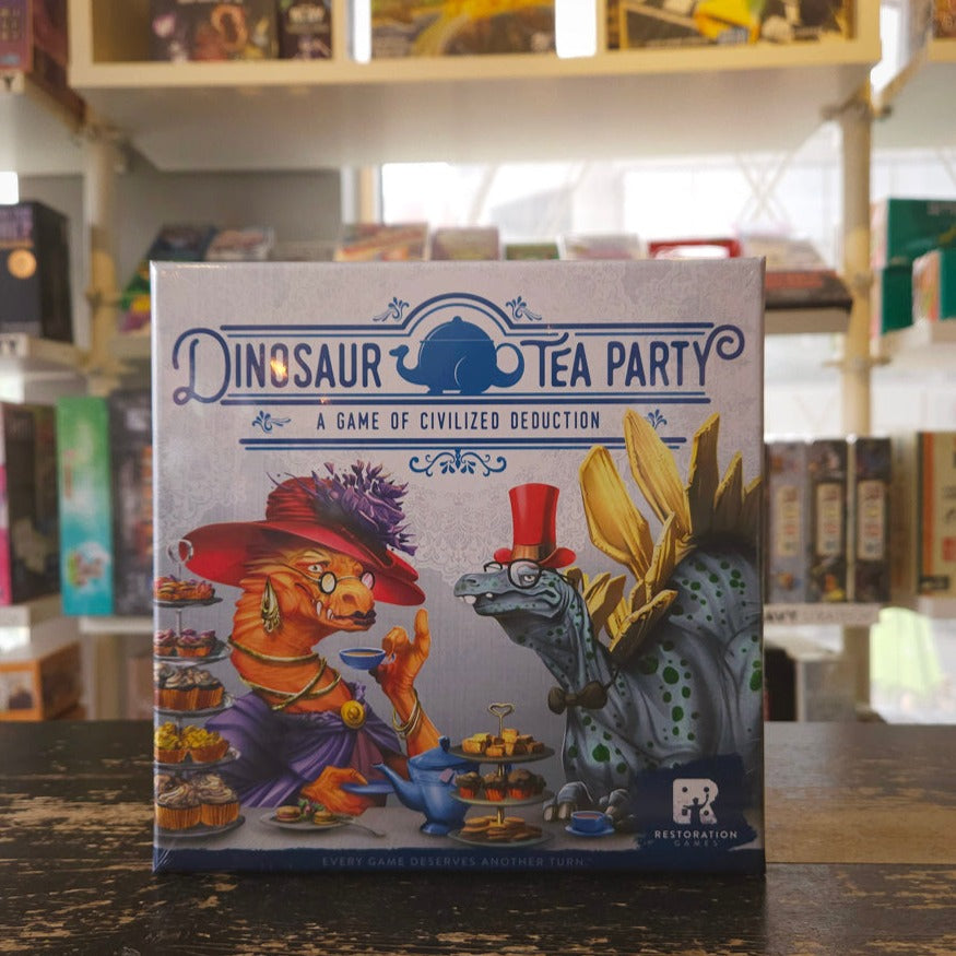 Dinosaur Tea Party – The Hexagon Board Game Cafe