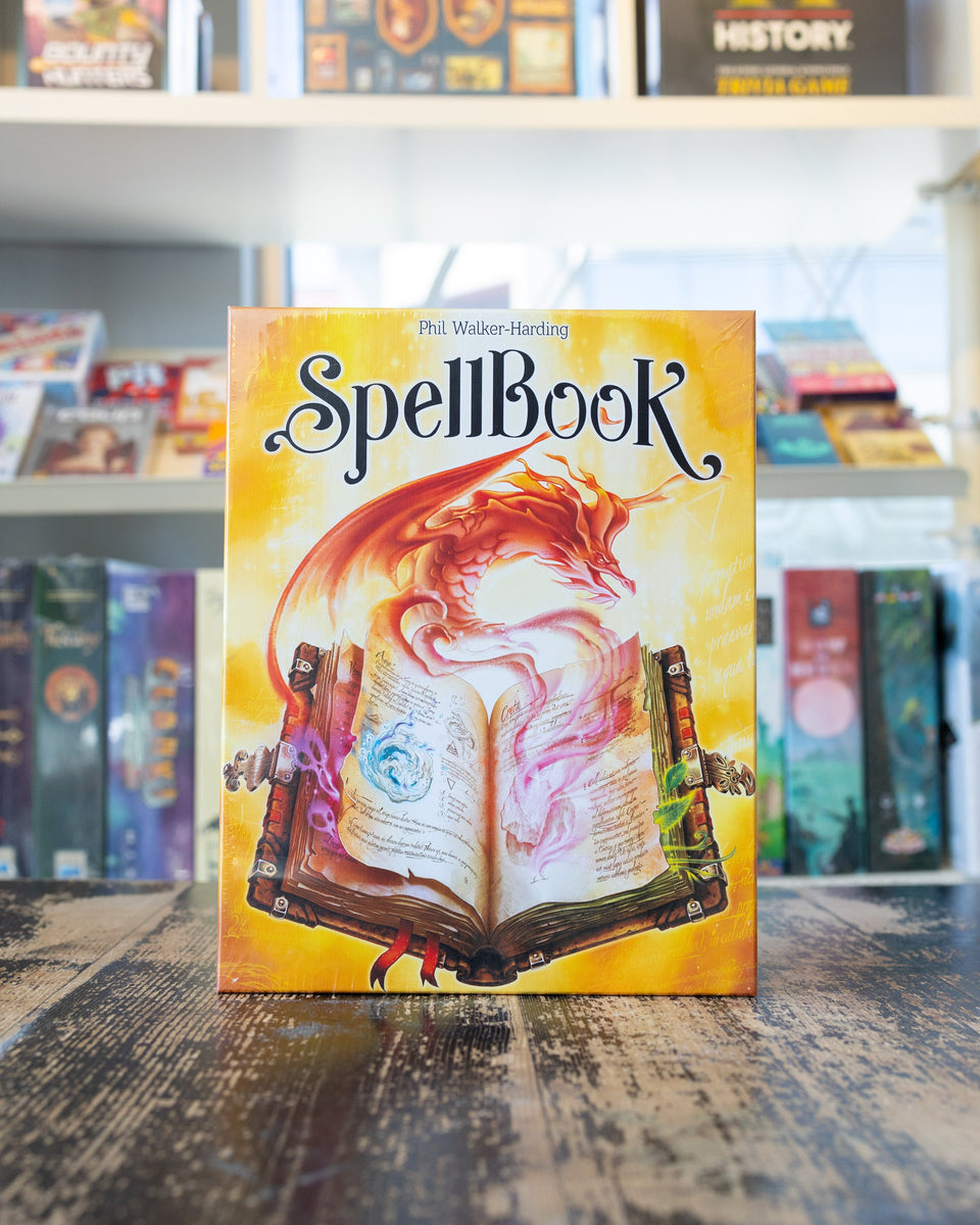 SpellBook – The Hexagon Board Game Cafe