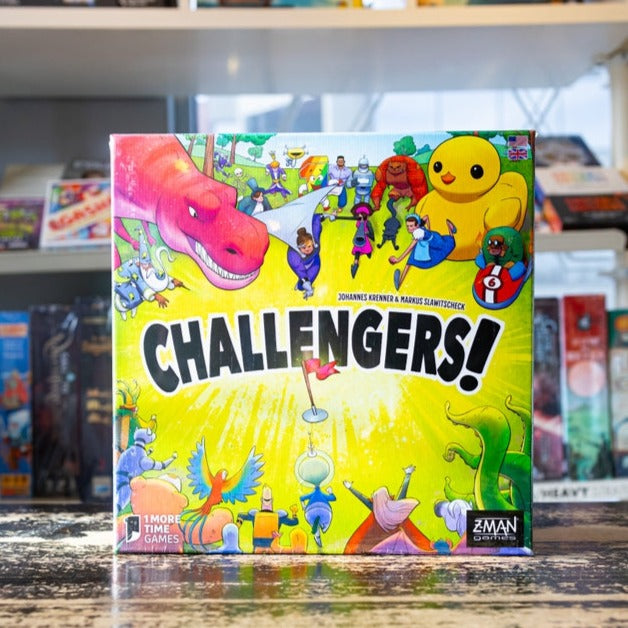 Challengers! – The Hexagon Board Game Cafe