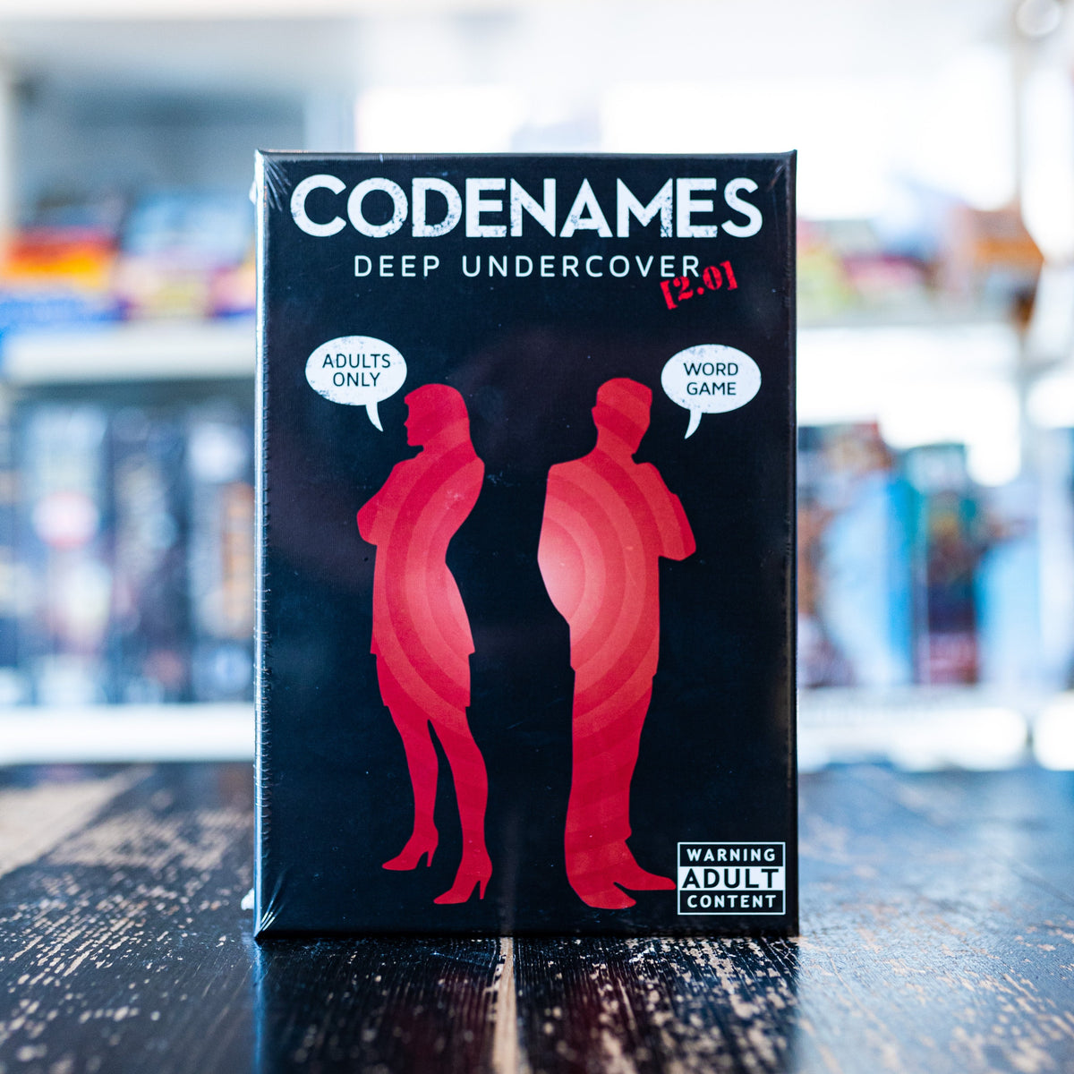 Codenames: Deep Undercover – The Hexagon Board Game Cafe
