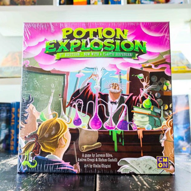 Potion Explosion – The Hexagon Board Game Cafe