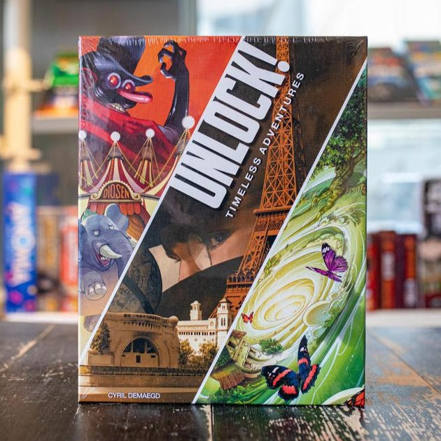 Unlock! Timeless Adventures – The Hexagon Board Game Cafe