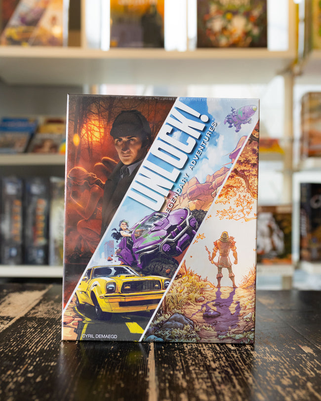 Unlock! Legendary Adventures – The Hexagon Board Game Cafe