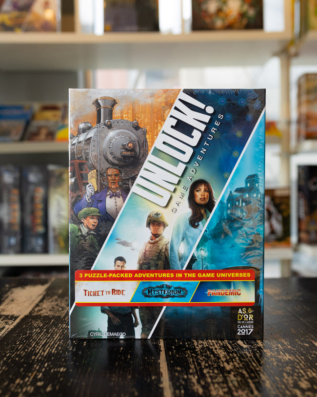 Unlock! Game Adventures – The Hexagon Board Game Cafe